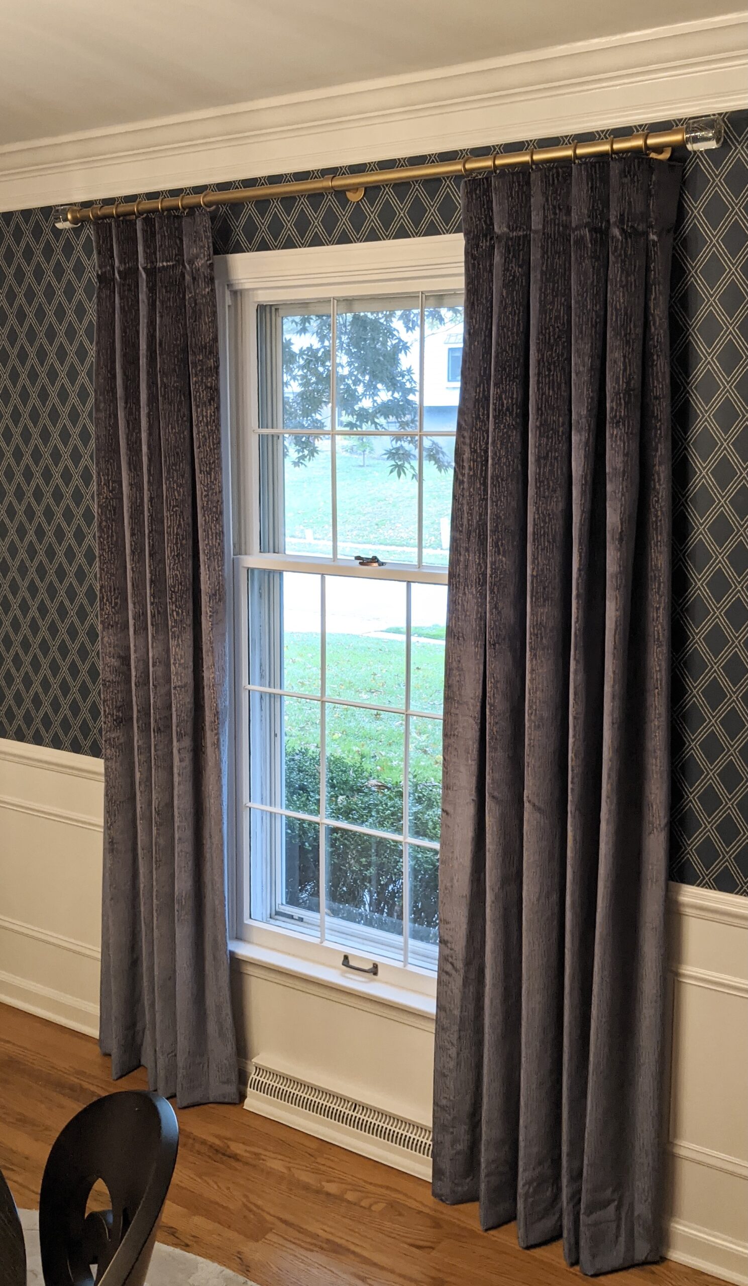 Window Treatment Ideas for Dark Walls - Drapery Street