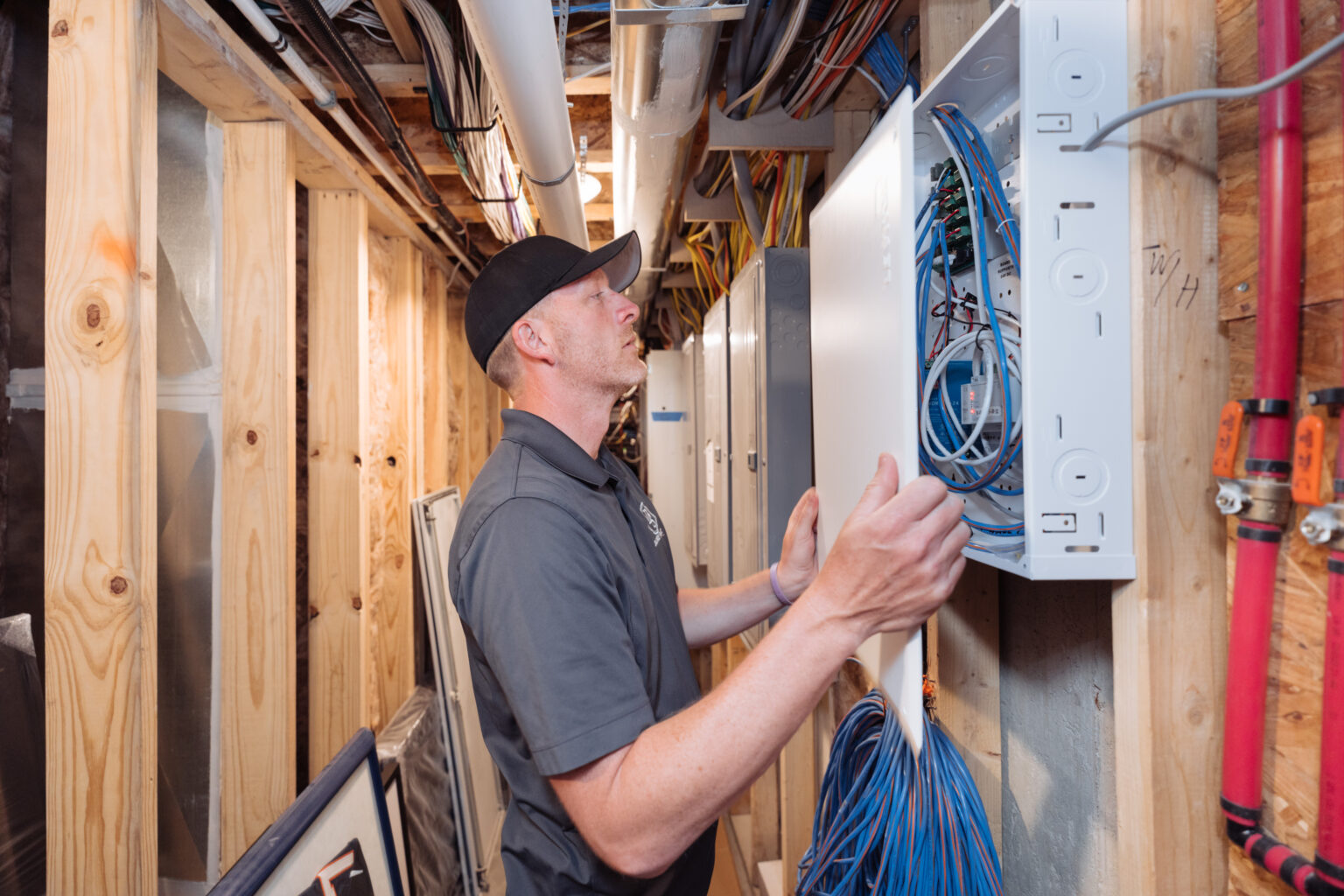 Pre-Wiring For Motorized Window Treatments In A New Build